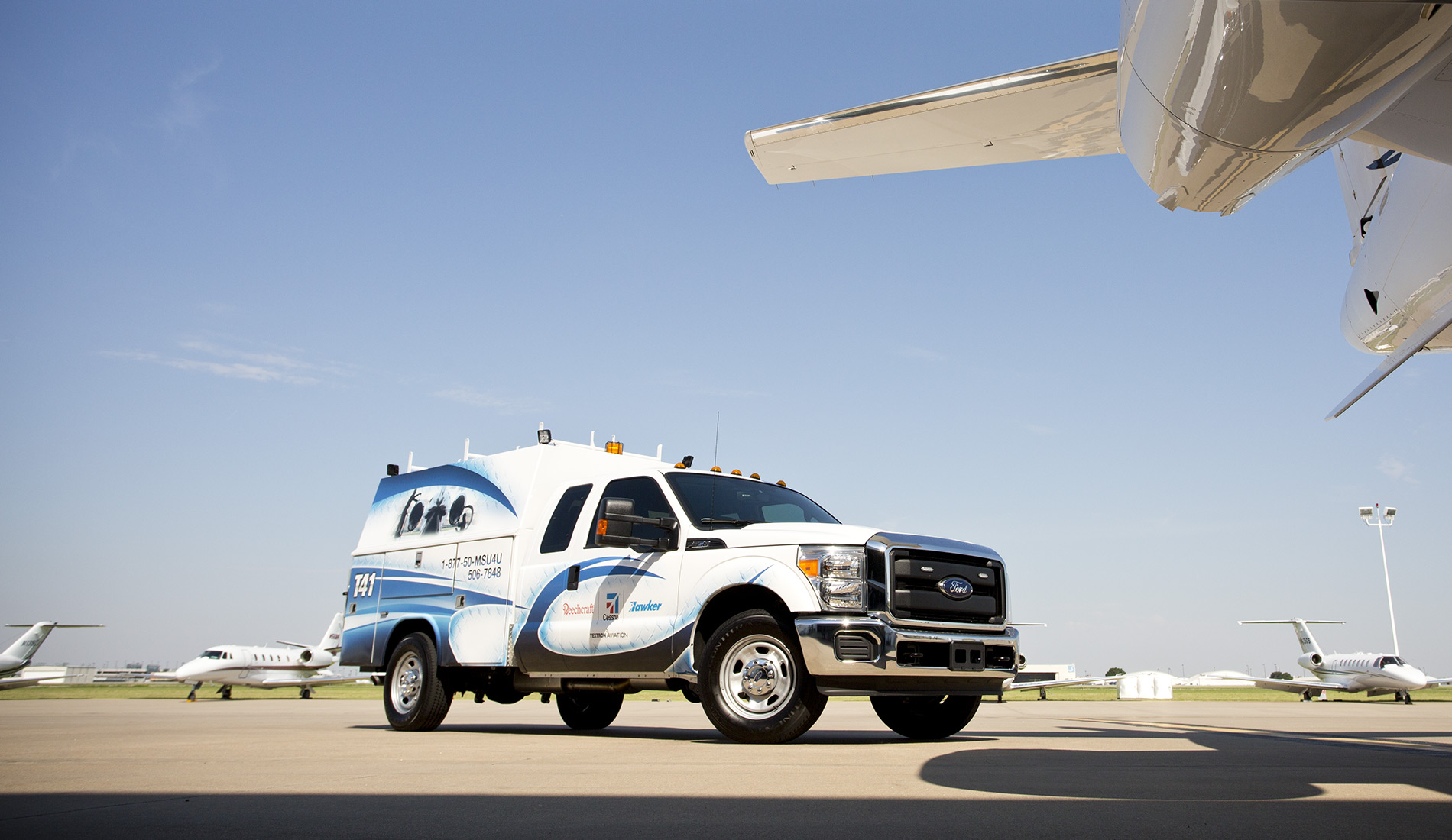 Mobile Service Unit saves pilot’s schedule